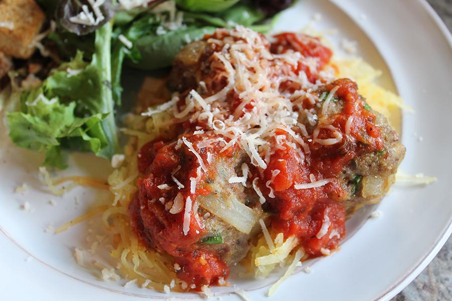 Italian Spaghetti Squash and Meatballs – Augustus Ranch Meat Company